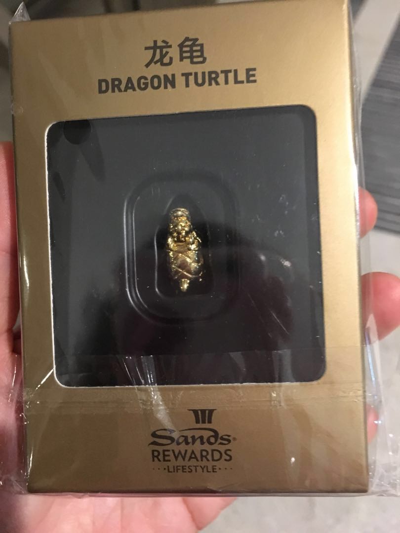 Gold limited edition dragon turtle charm bracelet mbs Marina Bay Sands ...