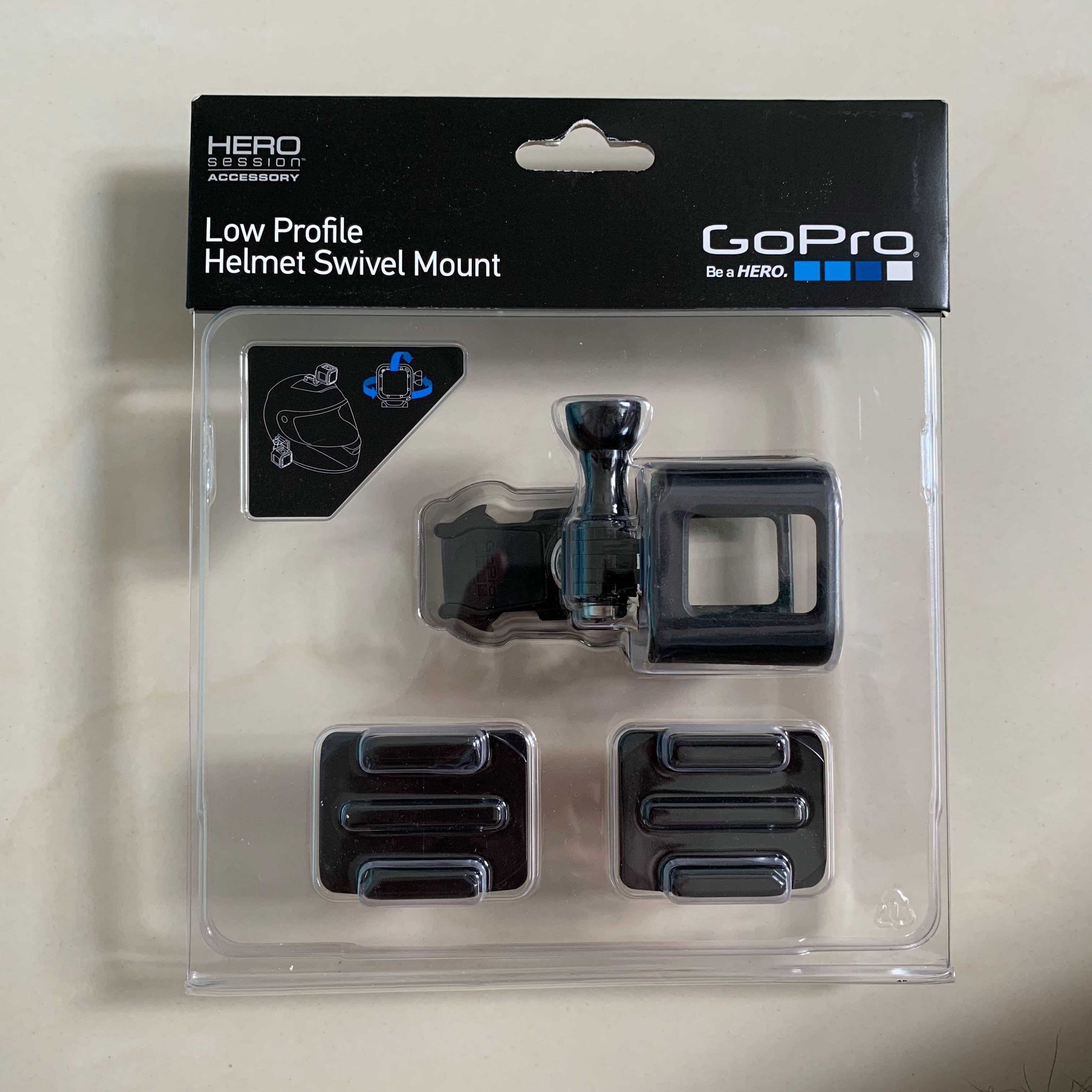 GoPro Helmet Swivel Mount for GoPro Hero Session, Mobile Phones ...