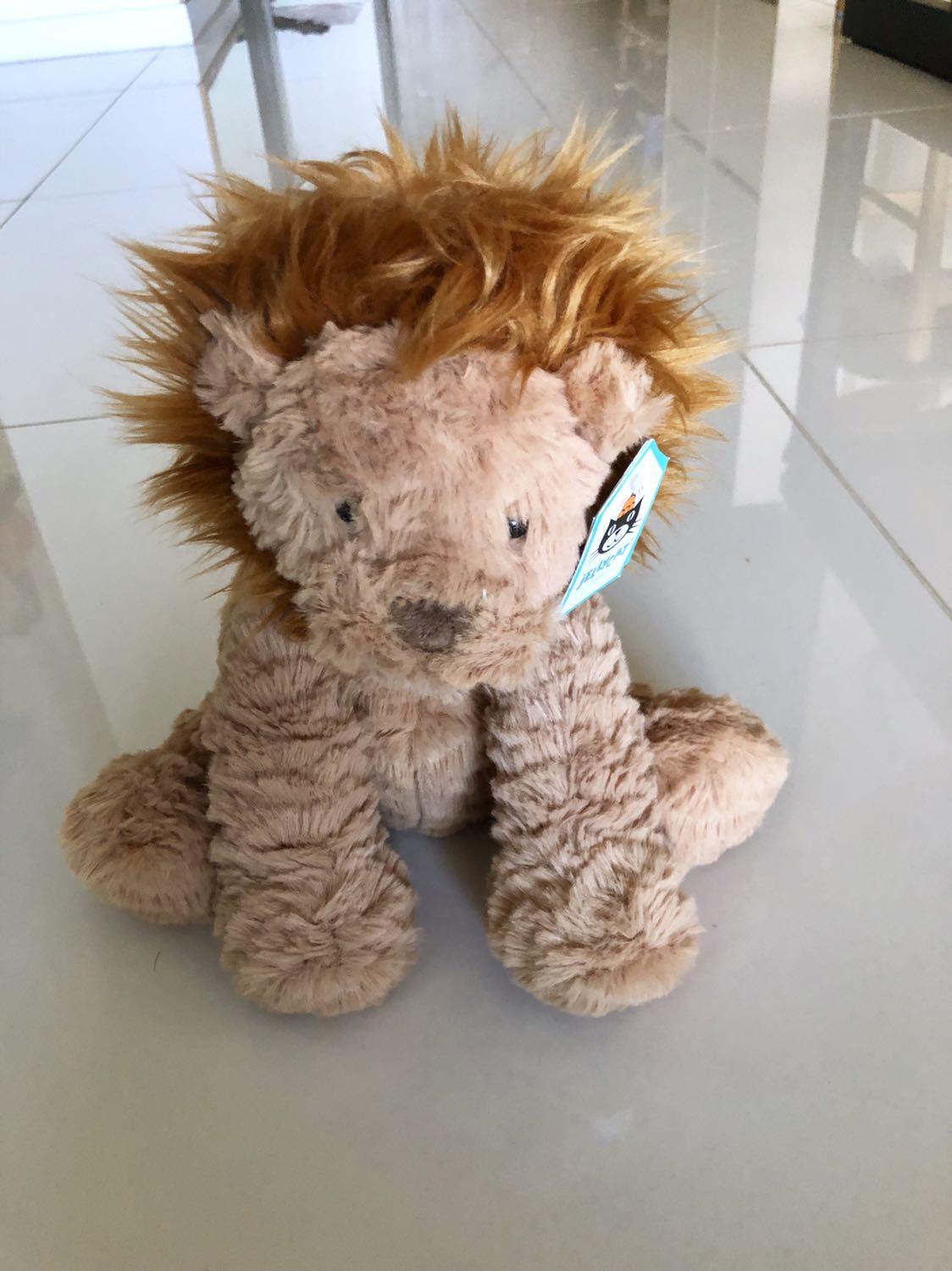 Jellycat Fuddlewuddle Lion Stuffed Animal Toy, Hobbies & Toys, Toys ...