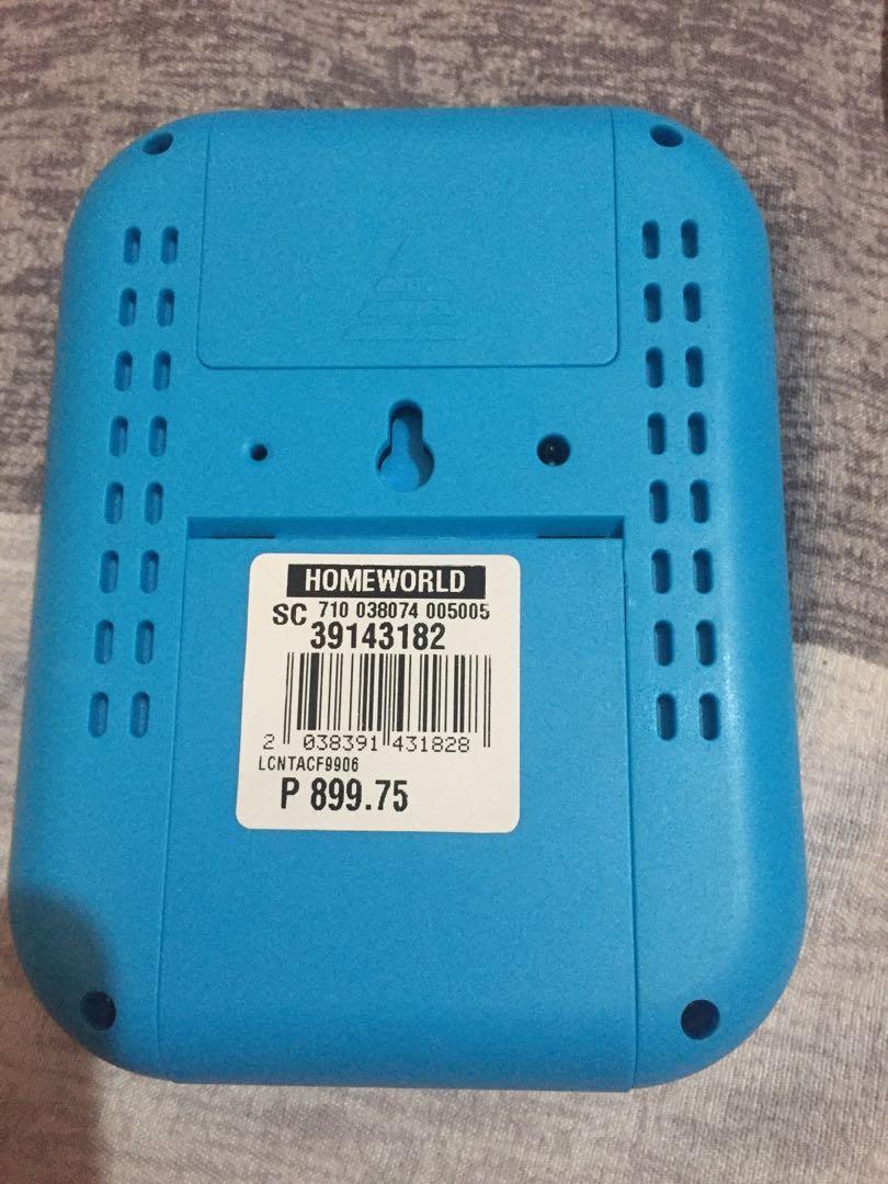 LUCENT SMART ALARM AND DIGITAL CLOCK, Furniture & Home Living, Home ...