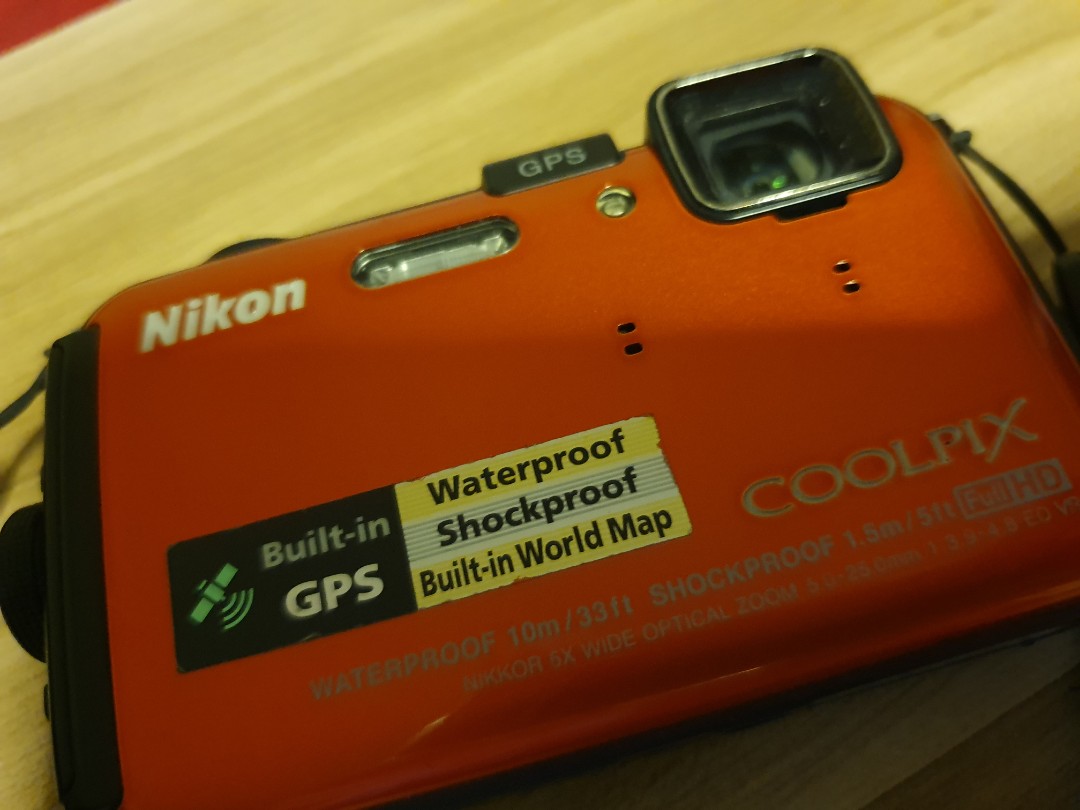 Nikon Underwater Camera Coolpix AW100, Photography, Cameras on Carousell