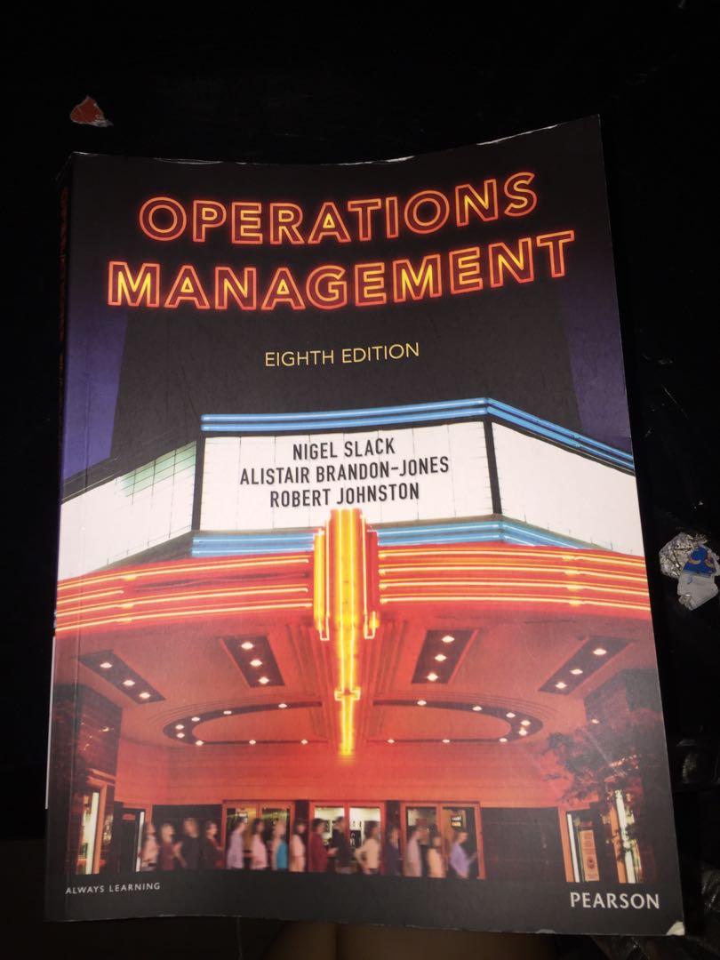 Operations management - eighth edition ( 8th edition ) - nigel slack ...
