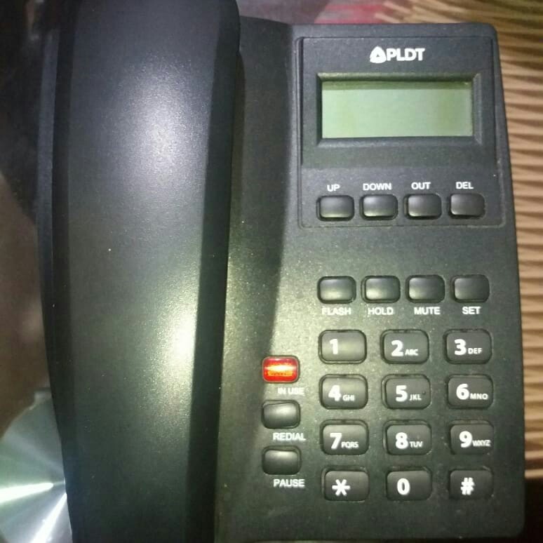PLDT BLACK TELEPHONE, Computers & Tech, Office & Business Technology on ...