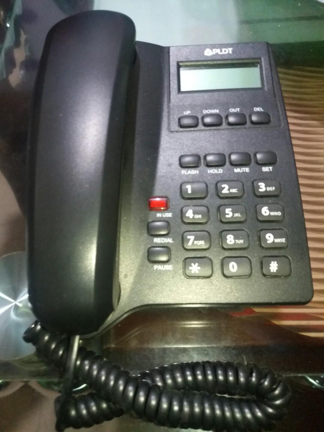 PLDT BLACK TELEPHONE, Computers & Tech, Office & Business Technology on ...