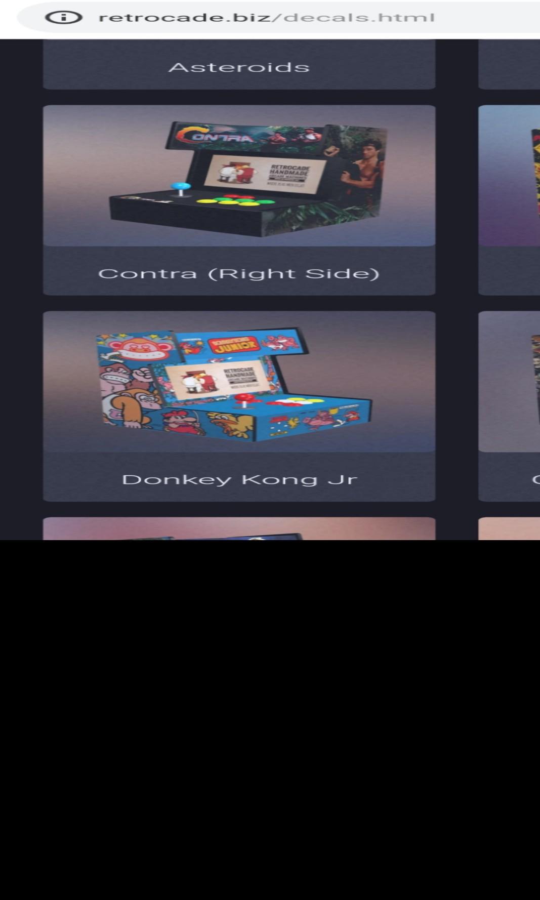 RetroCade 1 Player Arcade Machine, Hobbies & Toys, Toys & Games on ...