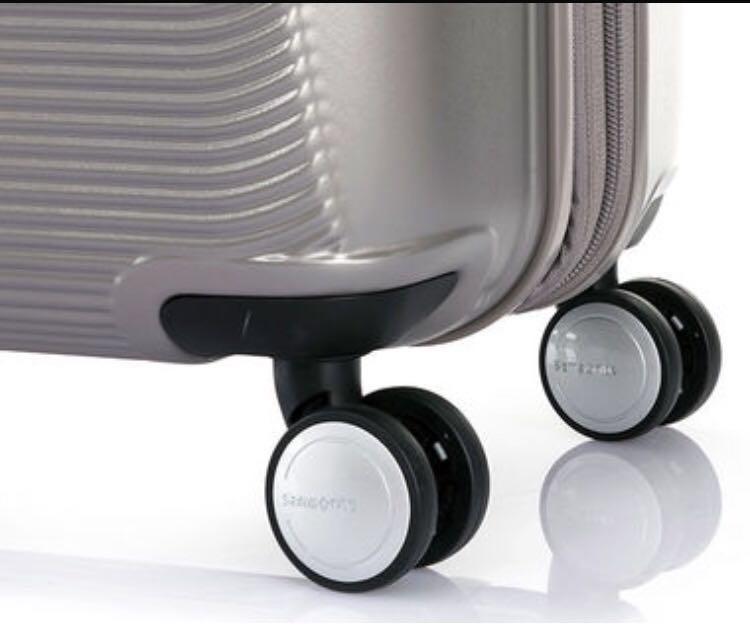 Samsonite Enwrap Spinner 75/28 Matte Latte, Hobbies & Toys, Travel ...