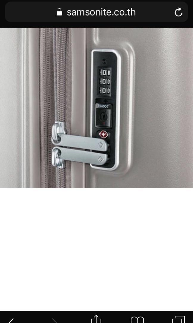 Samsonite Enwrap Spinner 75/28 Matte Latte, Hobbies & Toys, Travel ...