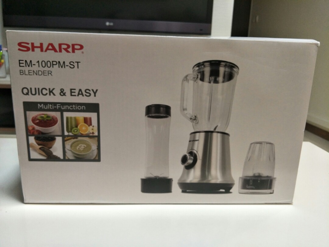 Sharp EM-100PM-ST Blender, TV & Home Appliances, Kitchen Appliances ...