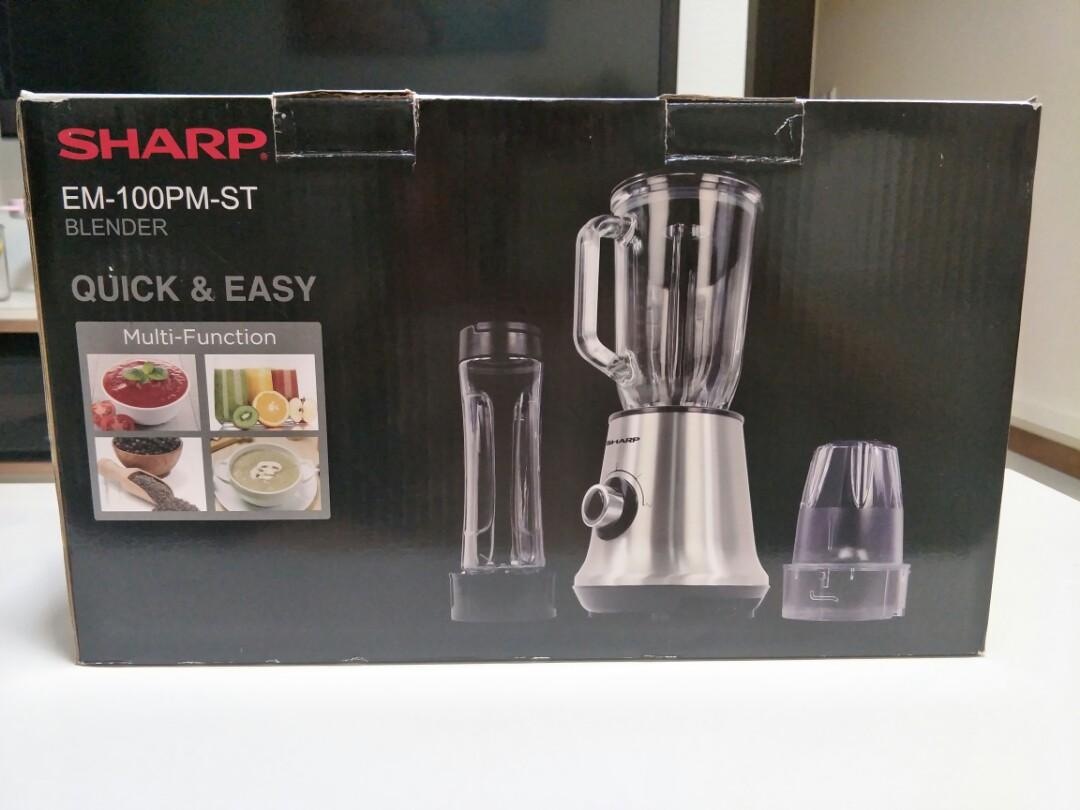 Sharp EM-100PM-ST Blender, TV & Home Appliances, Kitchen Appliances ...