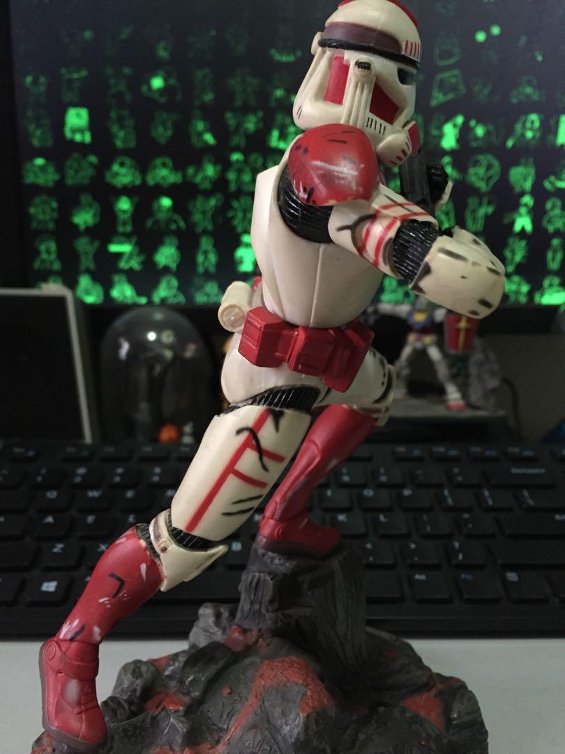 Shock Trooper Unleashed Star Wars Attack of the Clones, Hobbies & Toys ...