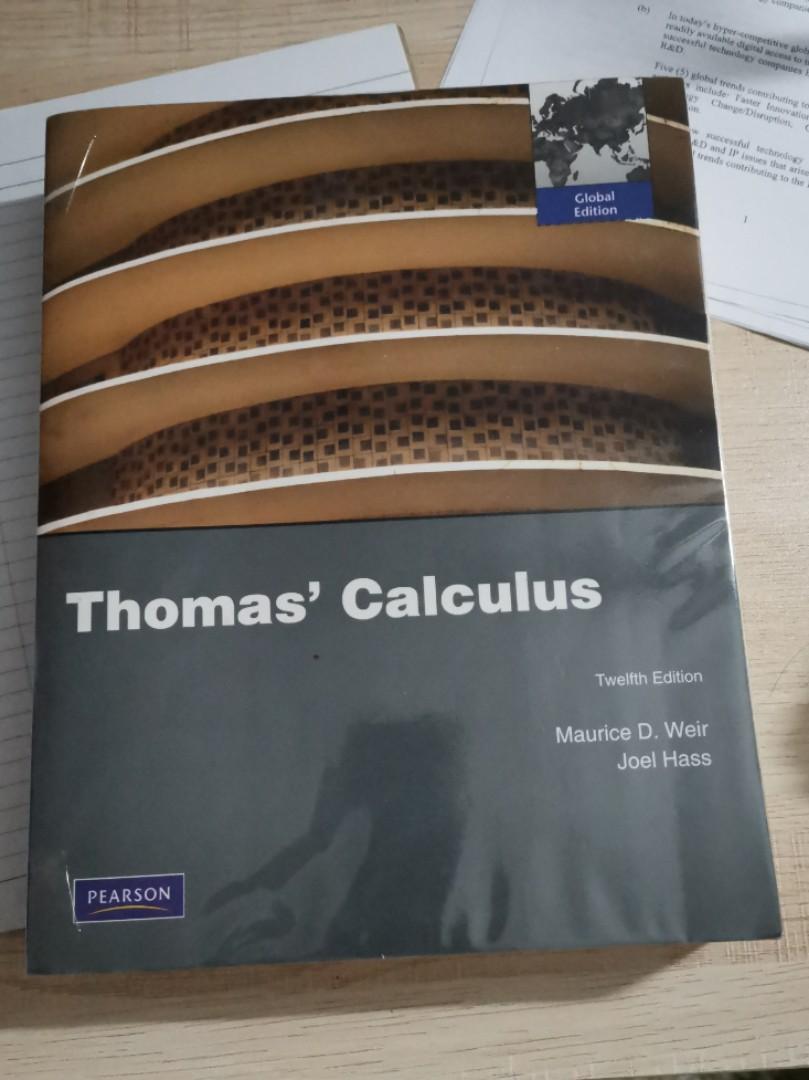 Thomas' Calculus (12th Edition), Hobbies & Toys, Books & Magazines ...