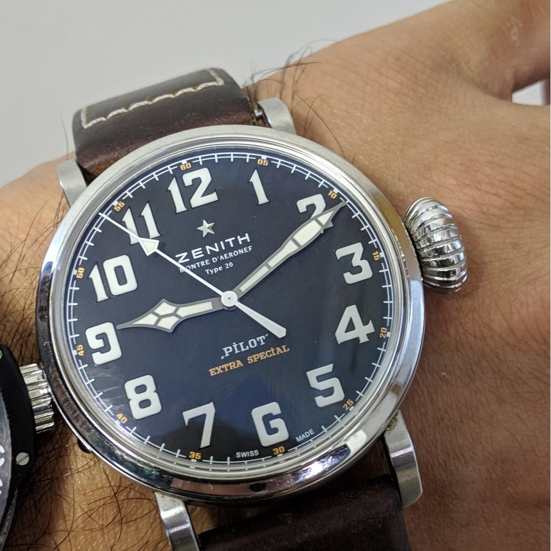 Zenith Extra Special Pilot, Luxury, Watches on Carousell