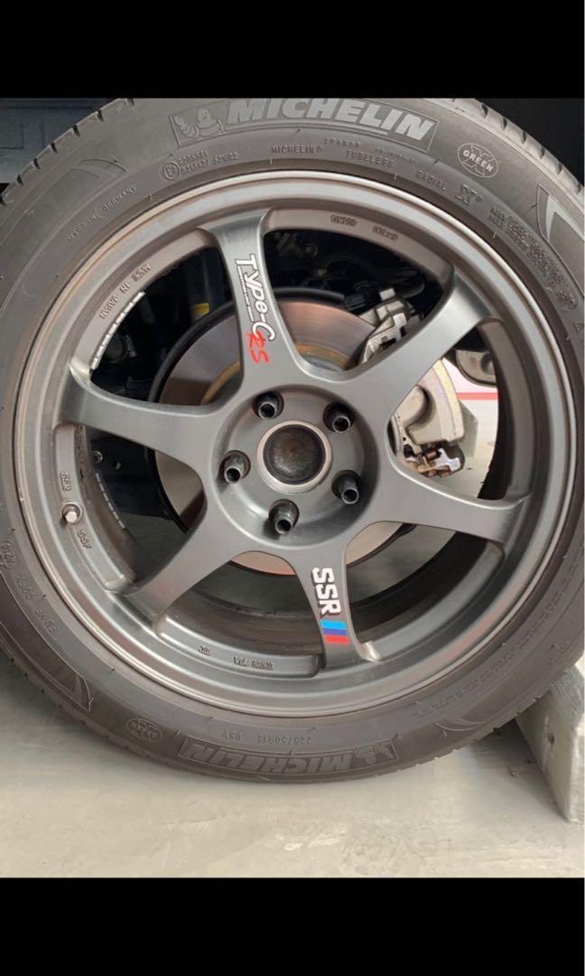 18” SSR TYPE C SUPER LIGHT WEIGHT RIM, Car Accessories, Tyres & Rims on ...