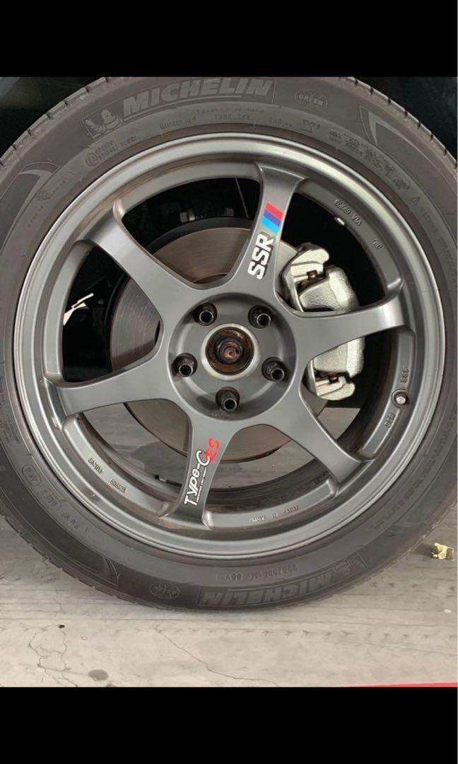 18” SSR TYPE C SUPER LIGHT WEIGHT RIM, Car Accessories, Tyres & Rims on ...