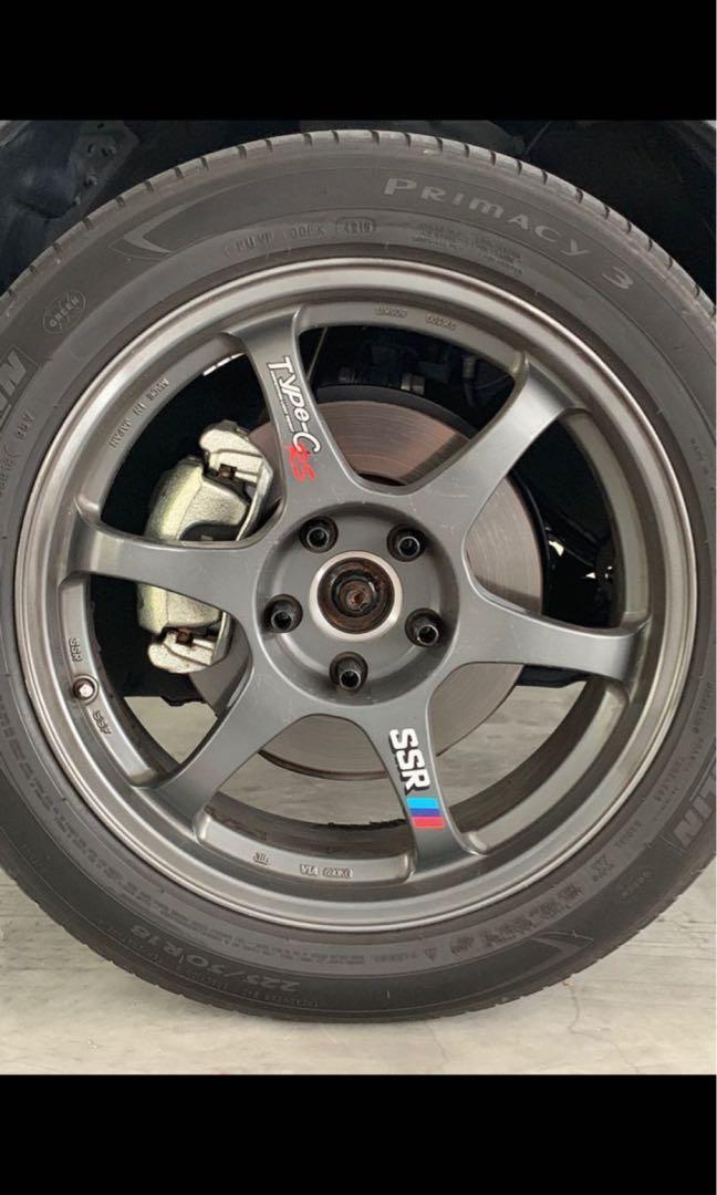 18” SSR TYPE C SUPER LIGHT WEIGHT RIM, Car Accessories, Tyres & Rims on ...