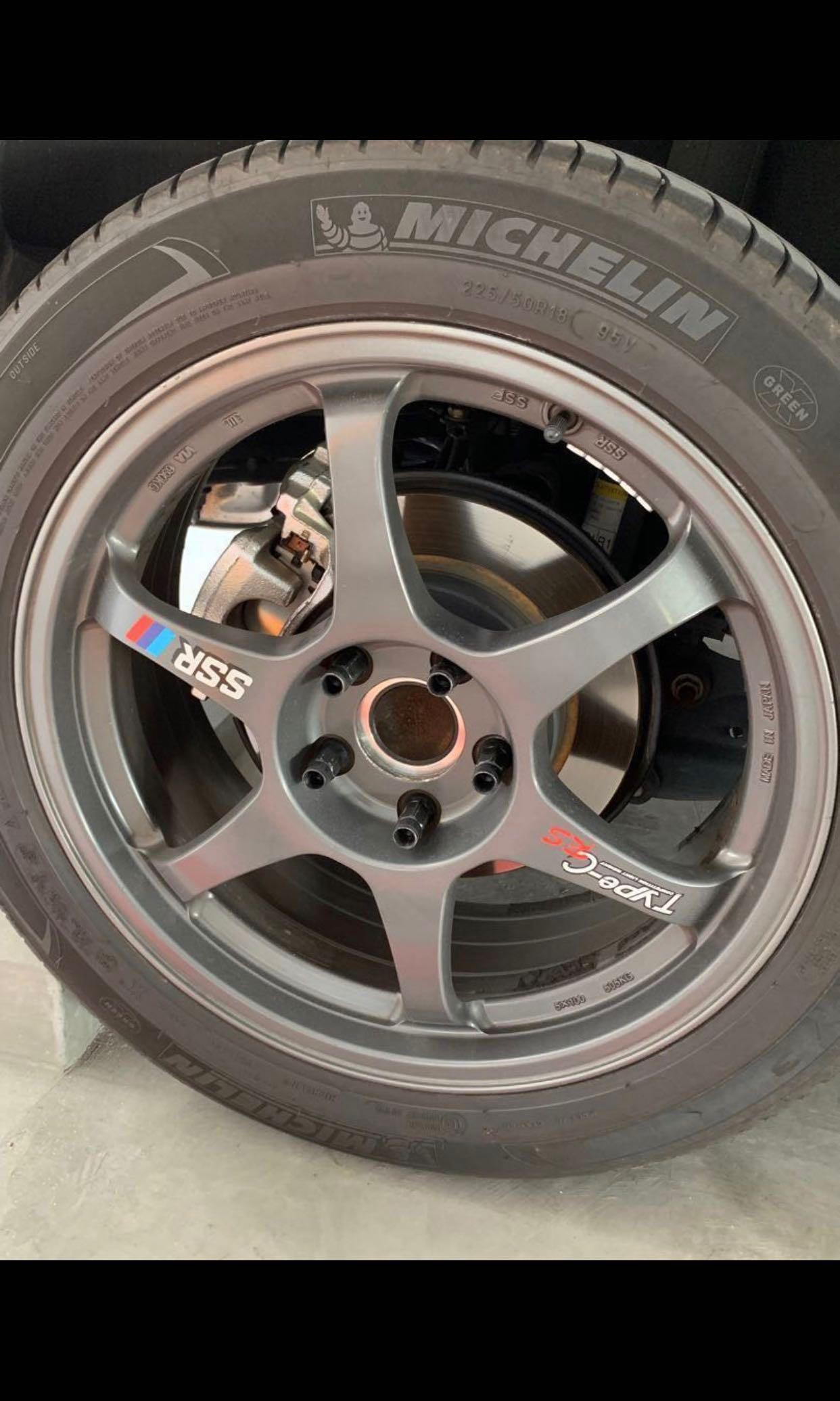 18” SSR TYPE C SUPER LIGHT WEIGHT RIM, Car Accessories, Tyres & Rims on ...