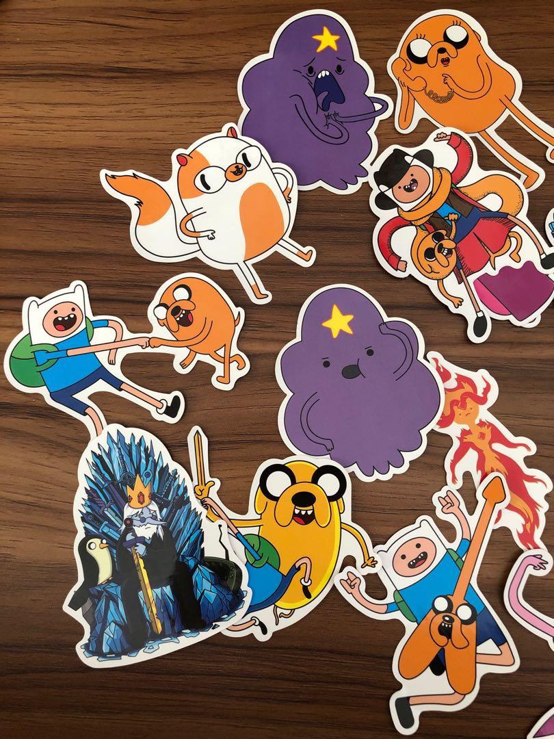 19 Adventure time sticker, Design & Craft, Art & Prints on Carousell