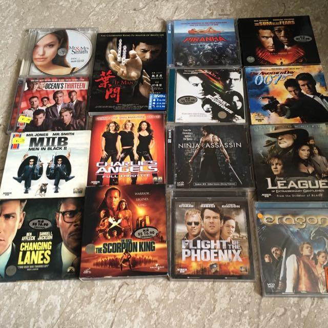 Assorted English Movies (original) VCD & DVDs, Hobbies & Toys, Music & Media, CDs & DVDs on ...