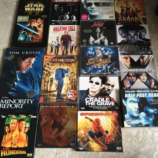 Assorted English Movies (original) VCD & DVDs, Hobbies & Toys, Music ...