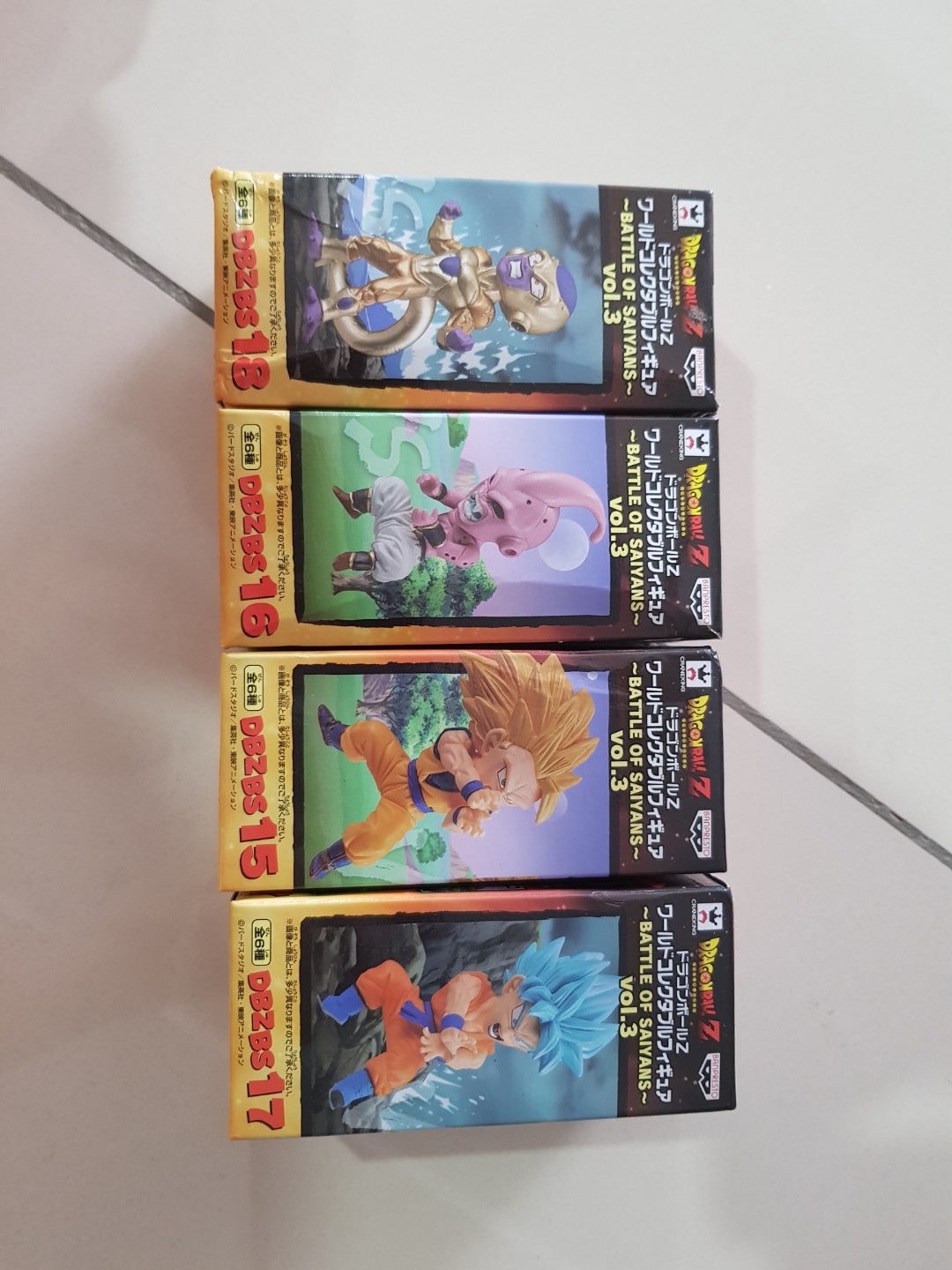 Dragonball wcf, Hobbies & Toys, Collectibles & Memorabilia, Fan Merchandise on Carousell