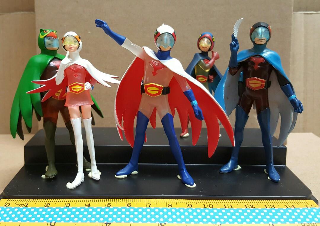Gatchaman 5 Figure Set Unifive Gachaman, Hobbies & Toys, Toys & Games ...
