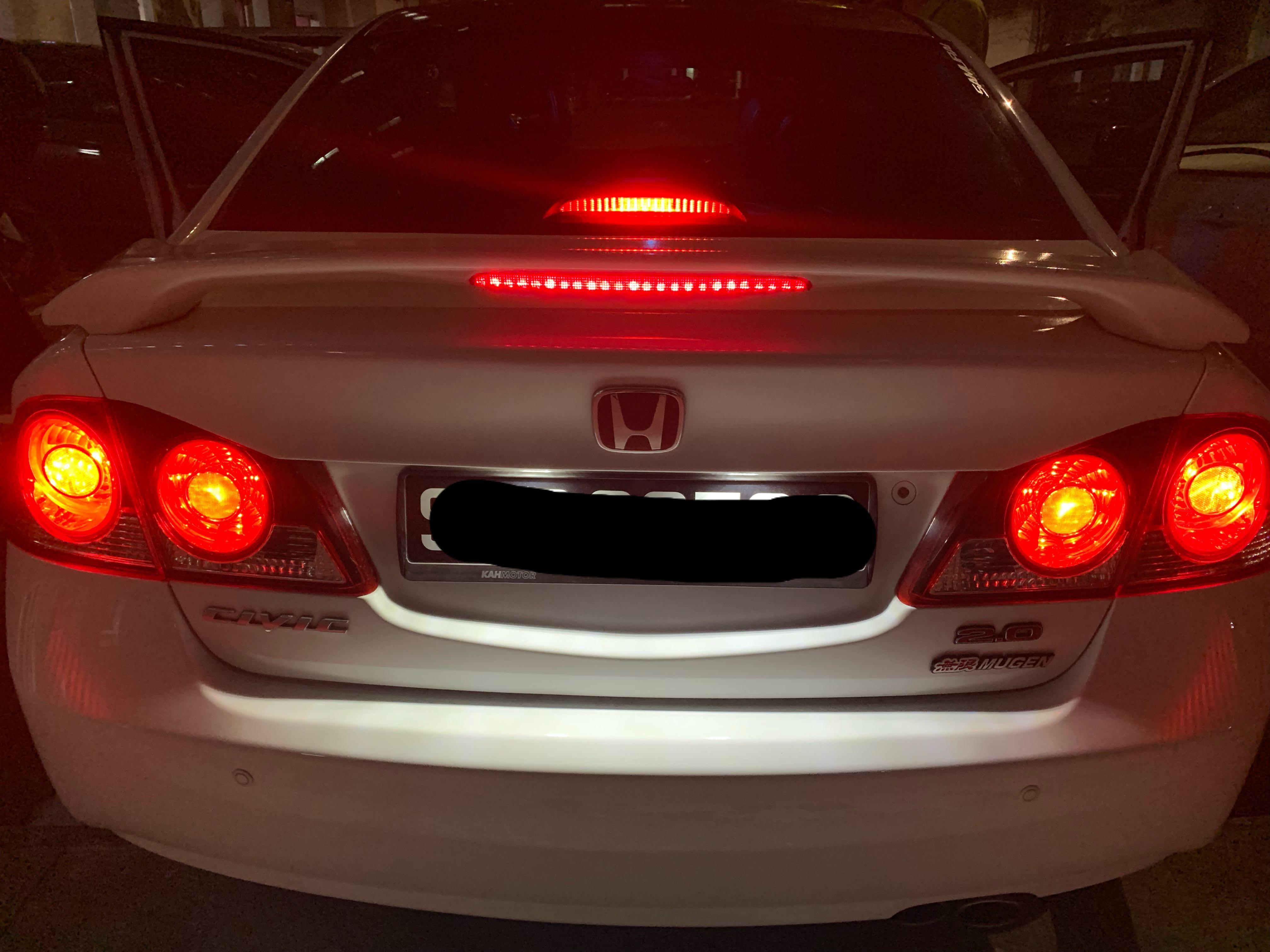 Honda Civic FD Modulo Spoiler, Car Accessories, Accessories on Carousell