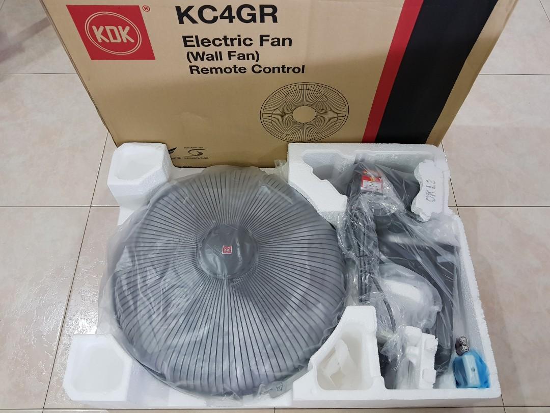 KDK / Panasonic 40 cm / 16" Remote Control Electric Wall Fan - KC4GR ...