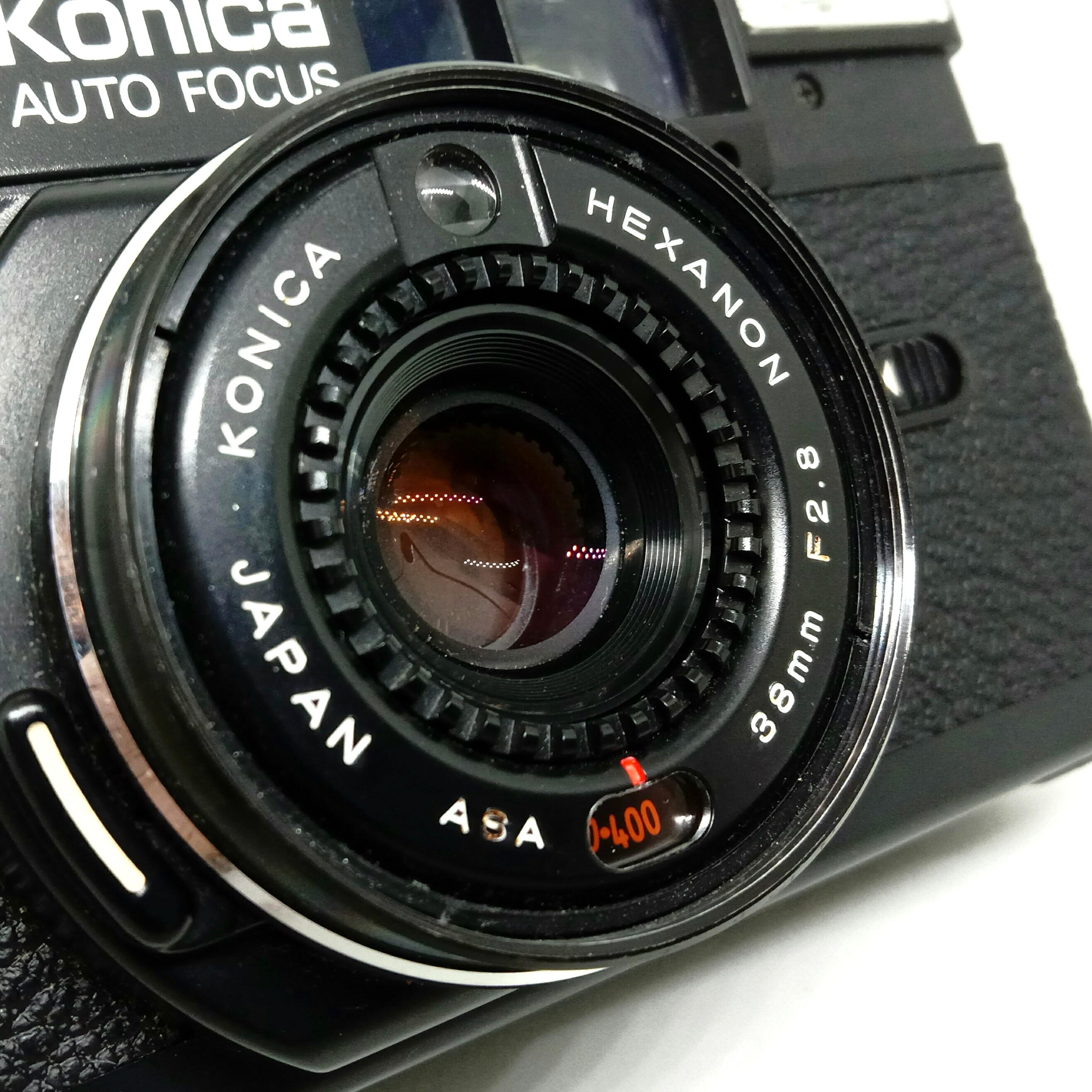 Konica C35 AF2 35mm Film Camera, Photography, Cameras on Carousell