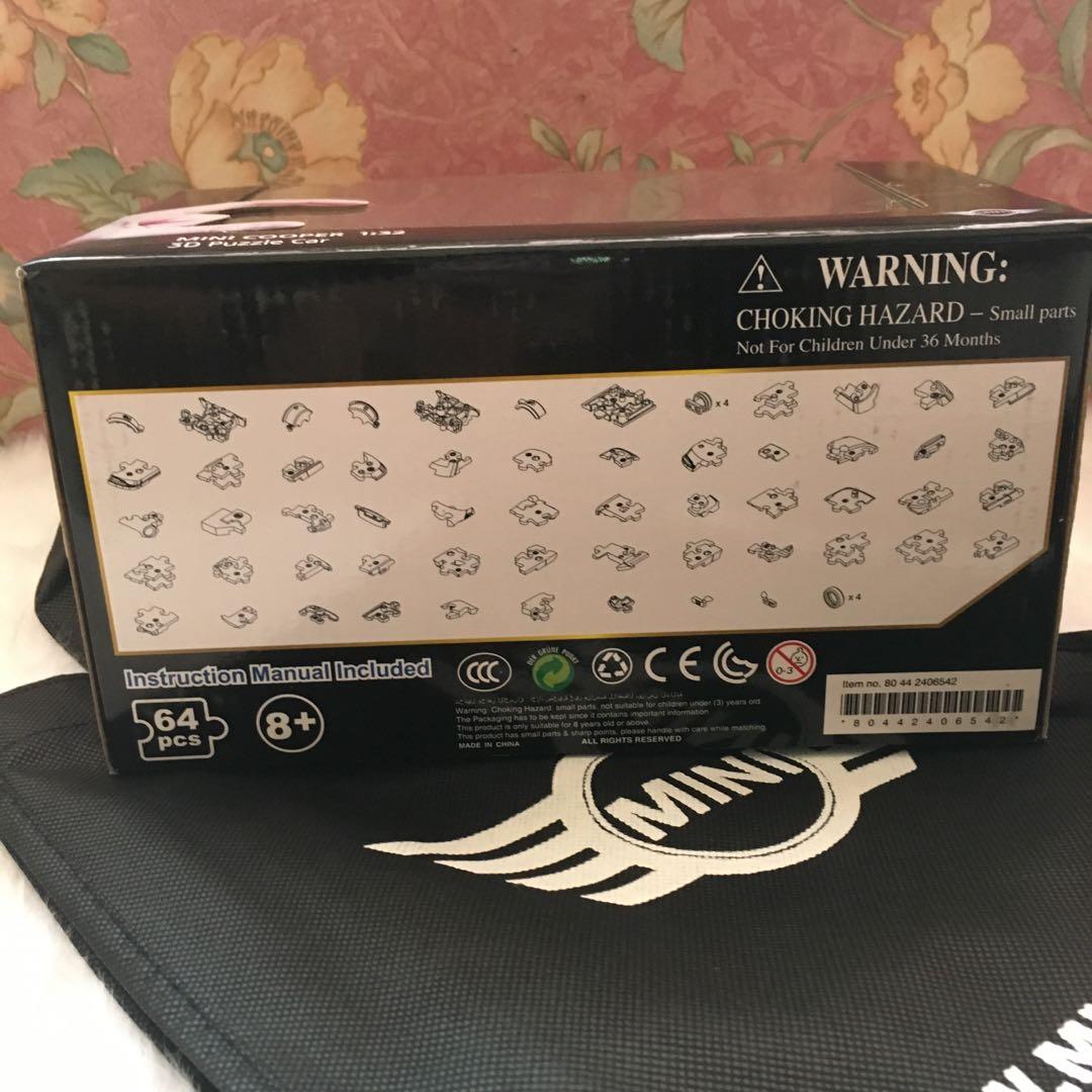 Mini Cooper 3D Puzzle Limited Edition, Hobbies & Toys, Toys & Games on ...