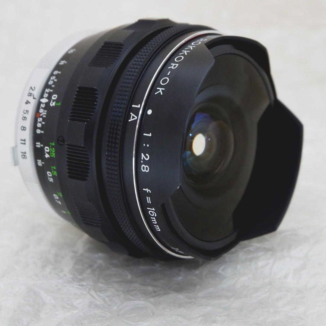 Minolta 16mm f2.8 Fisheye MC ROKKOR OK Manual Focus MD mount ...