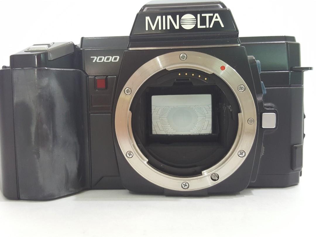MINOLTA Autofocus SLR 7000 coupled w/ AF50 f1.7 lens #EndgameYourExcess ...