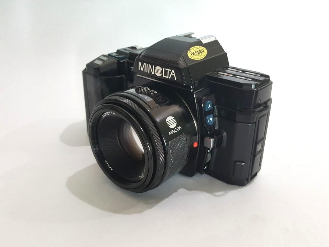 MINOLTA Autofocus SLR 7000 coupled w/ AF50 f1.7 lens #EndgameYourExcess ...