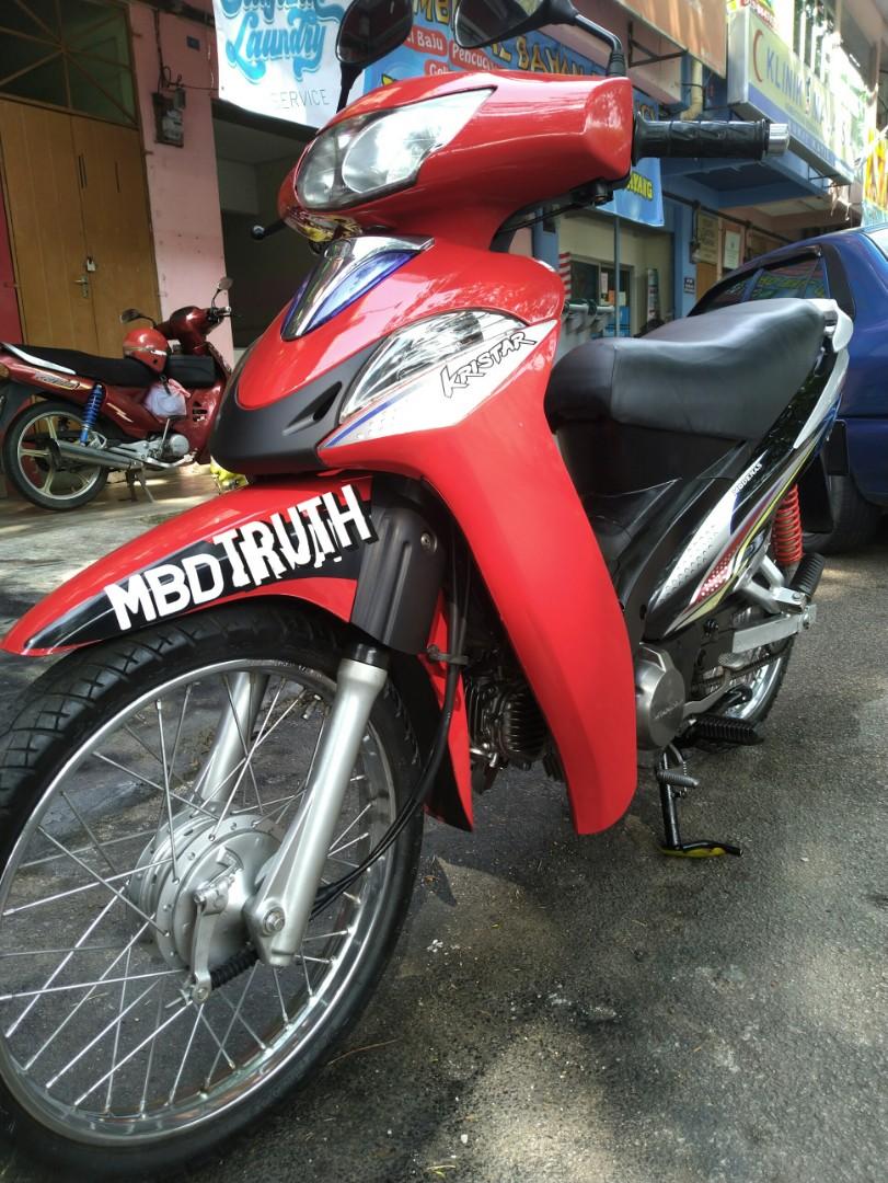 Modenas Krisstar 110, Motorbikes on Carousell
