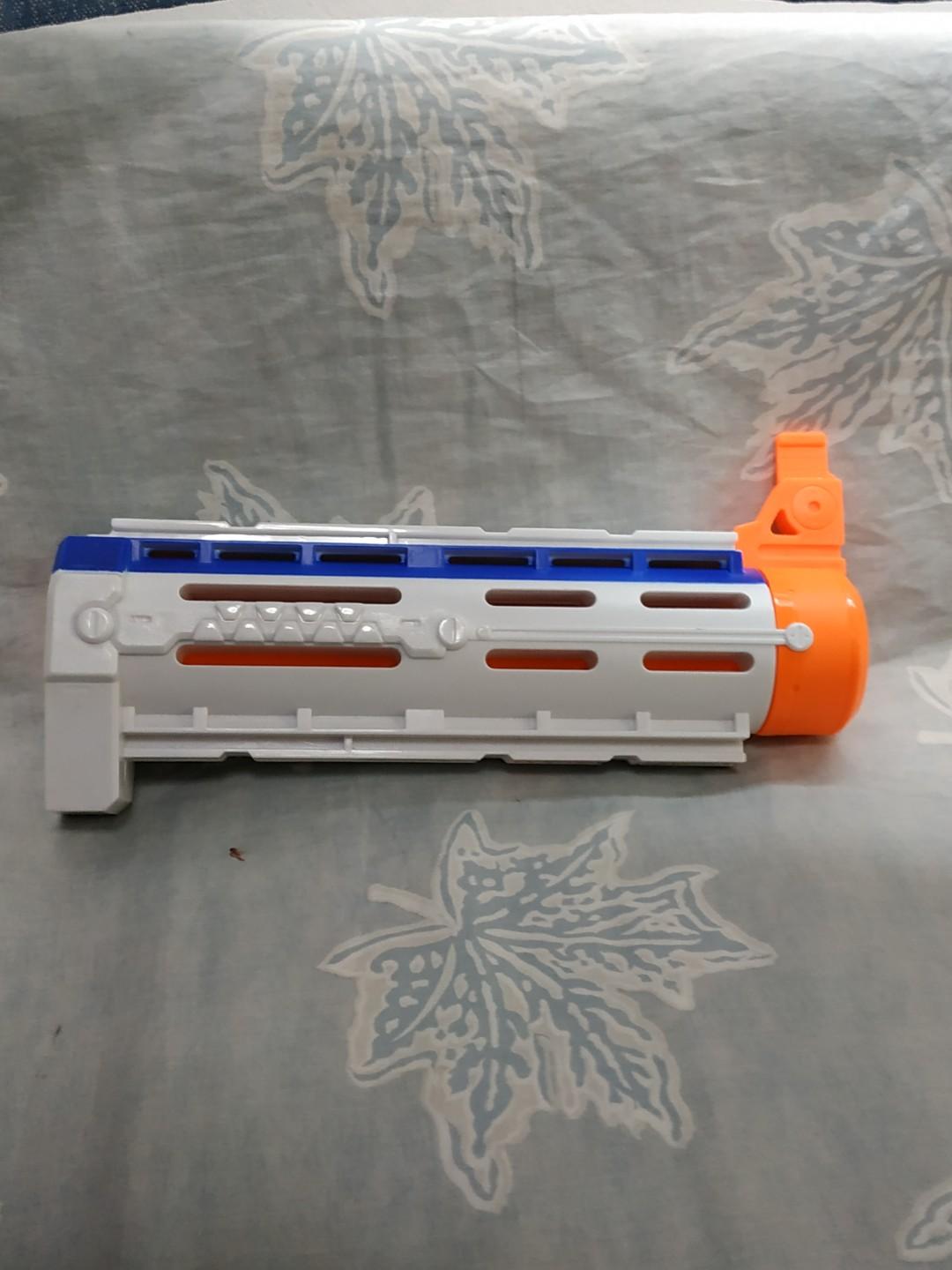 NERF RETALIATOR front barrel , backstock and 12-Dart Clip, Hobbies ...