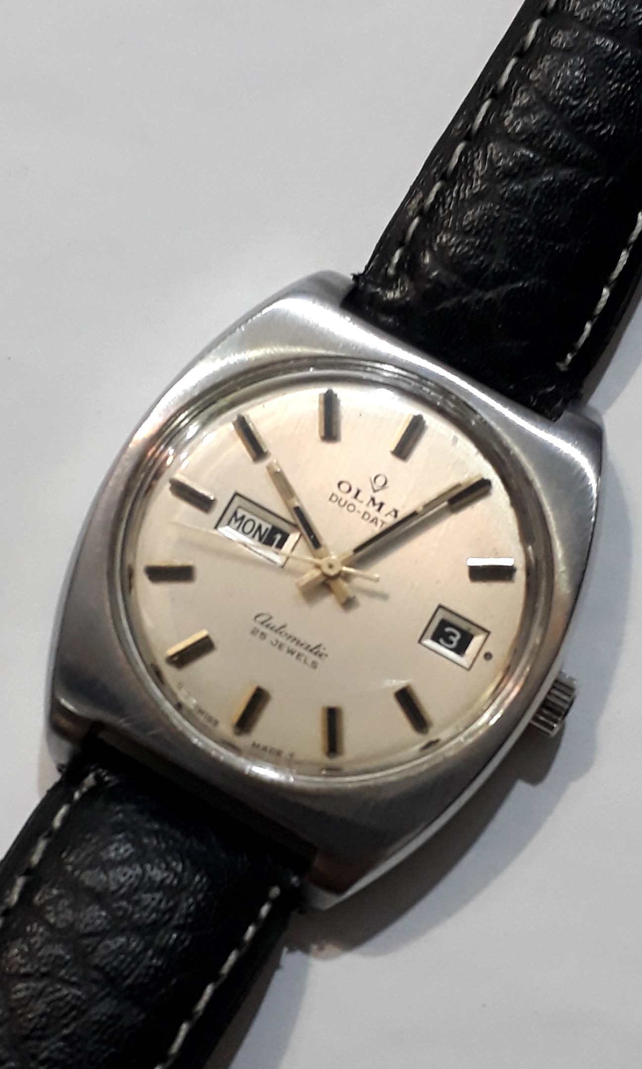 OLMA AUTOMATIC WATCH Swiss Made, Women's Fashion, Watches & Accessories ...