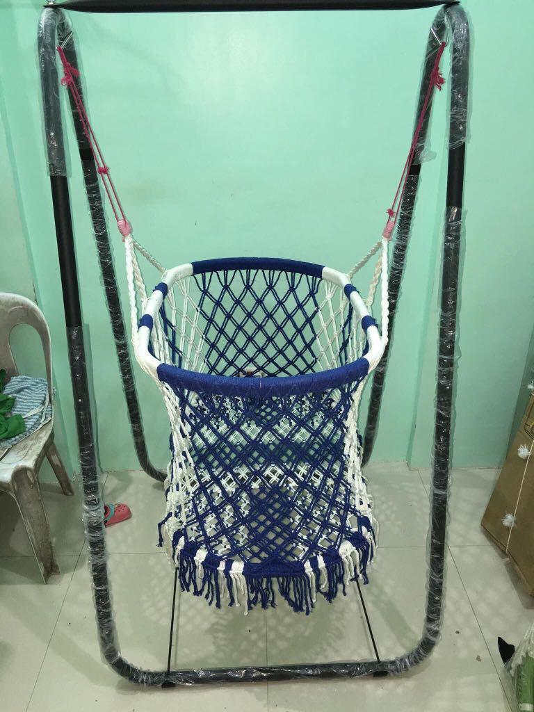 pinong duyan+metal stand+Free adult duyan packaged, Babies & Kids ...