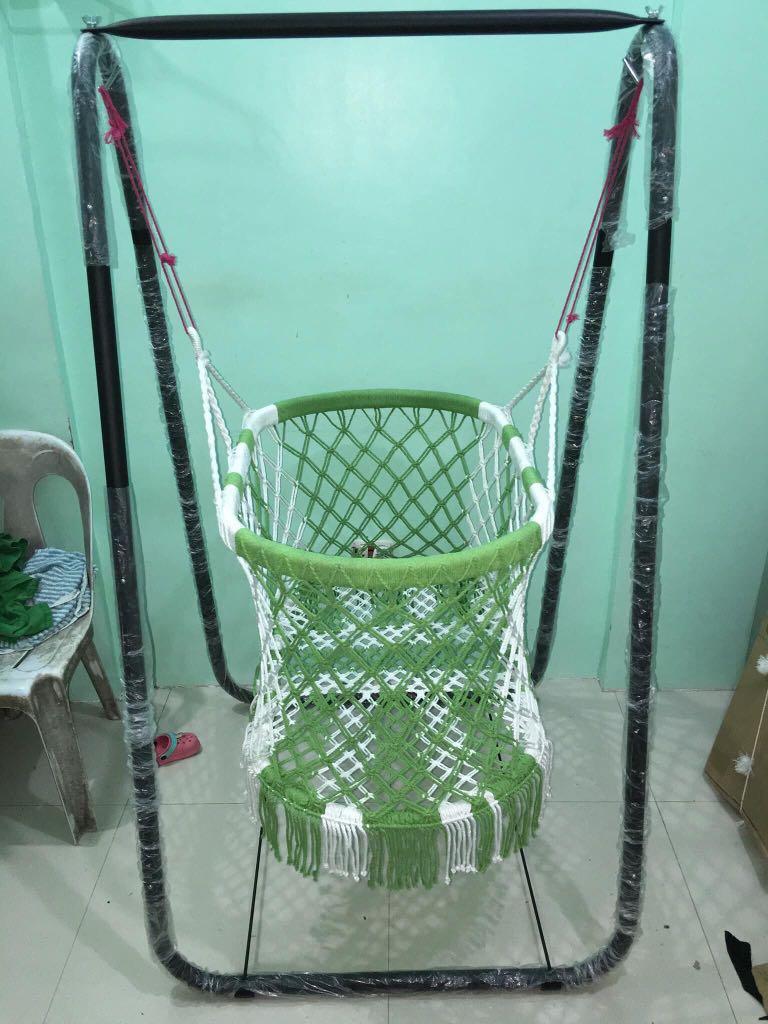 pinong duyan+metal stand+Free adult duyan packaged, Babies & Kids ...