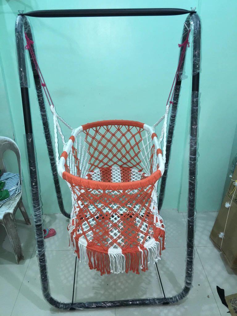 pinong duyan+metal stand+Free adult duyan packaged, Babies & Kids ...