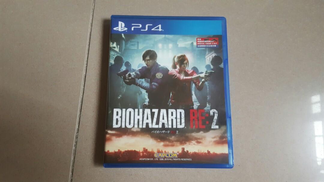 Ps4 biohazard re2 生化危機2 重製版 中文版, 電子遊戲, 電子遊戲, PlayStation - Carousell