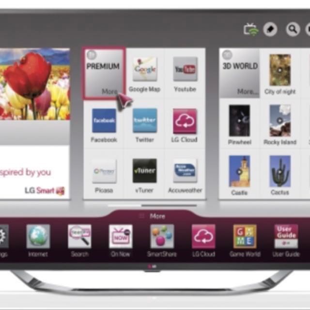 Rare Smart 3D LG 47 inch Cinema TV, TV & Home Appliances, TV & Entertainment, TV on Carousell