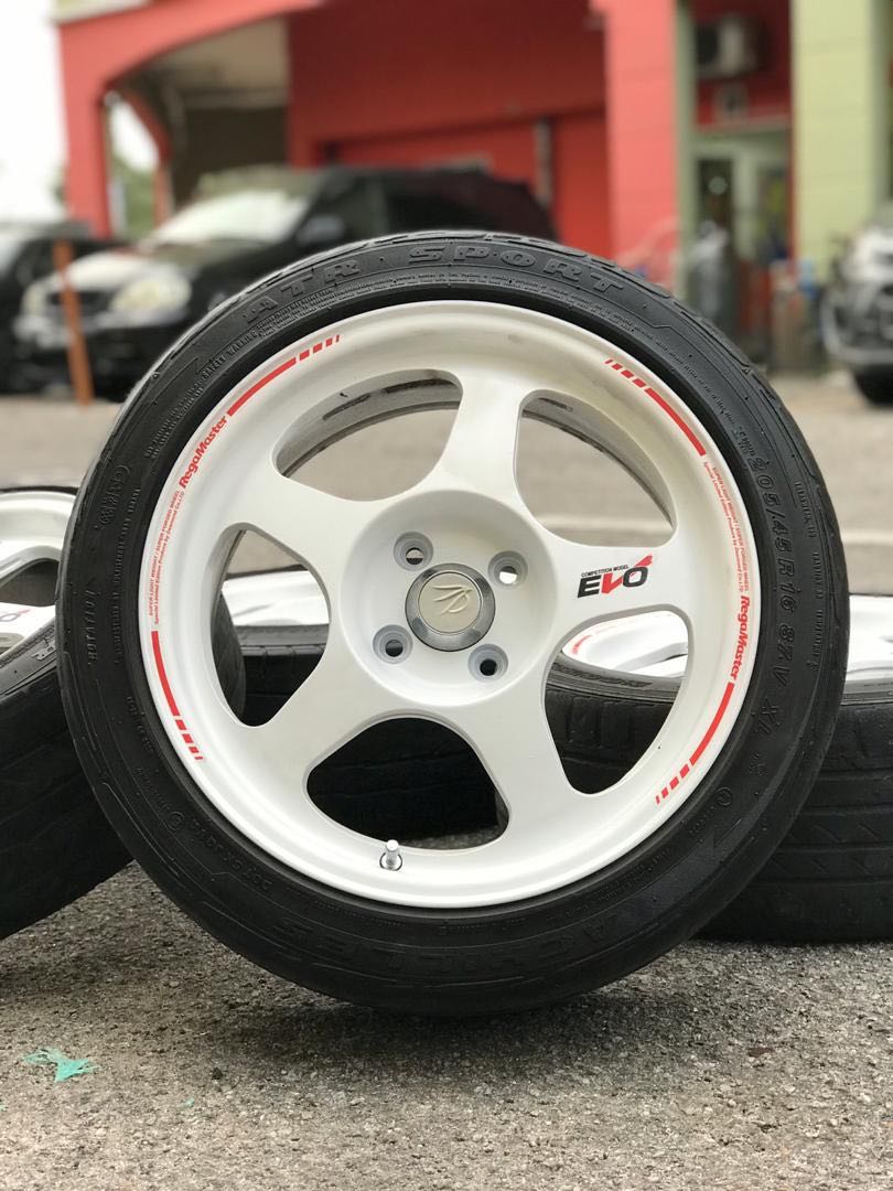 regamaster 16 inch sports rim suzuki swift tyre 70%, Auto Accessories ...