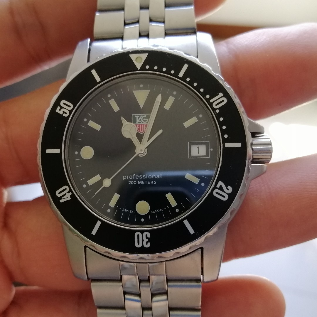 Vintage Tag Heuer Submariner Professional 200M, Mobile Phones & Gadgets ...