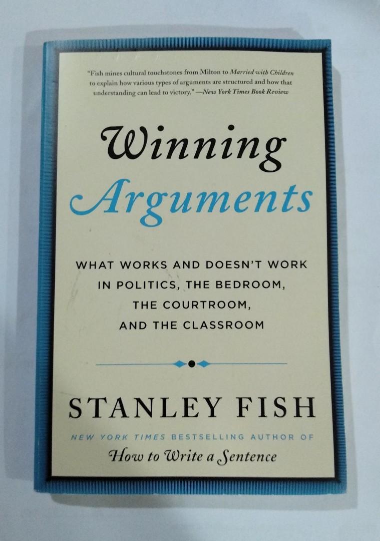 Winning Arguments by Stanley Fish, Hobbies & Toys, Books & Magazines ...