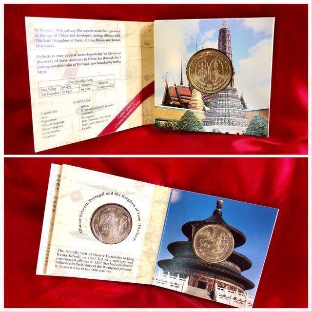 Raffles Mint 4-piece Portugal Legal Tender Commemorative Coins, Hobbies ...