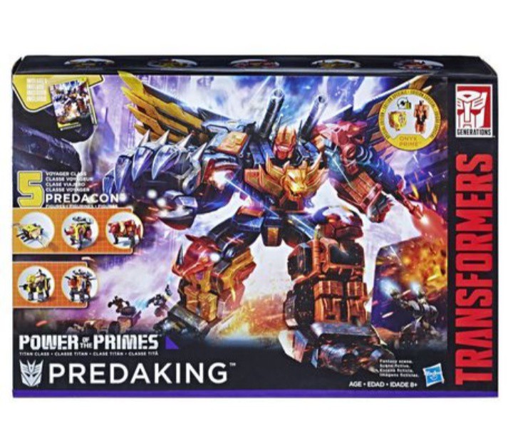 全新 美版 變形金剛 Transformers Power of the Primes Predacons Predaking, 興趣及遊戲 ...