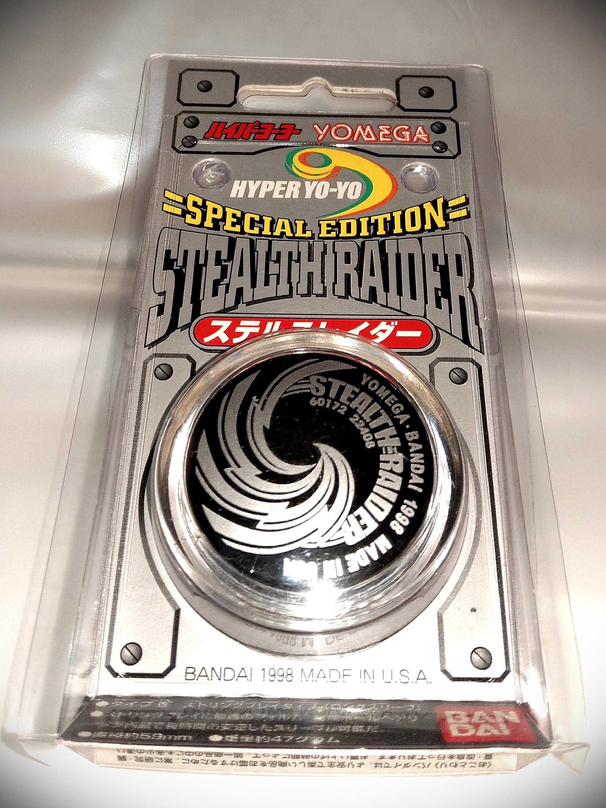 Bandai yomega hyper yoyo stealth raider 超速 搖搖 (Clear Black 透明黑), 興趣及遊戲 ...