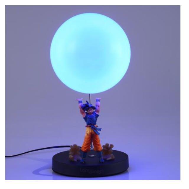 Dragonball Goku Spirit Bomb Table Lamp, Furniture & Home Living, Home ...