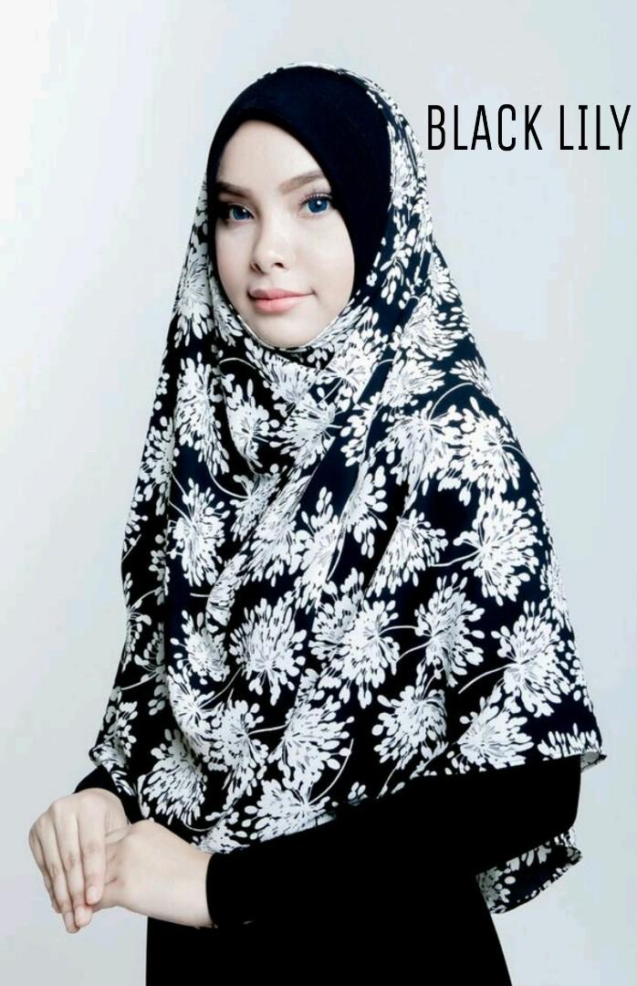 Tudung Labuh / Instant Shawl Hana Hijab, Women's Fashion, Muslimah ...