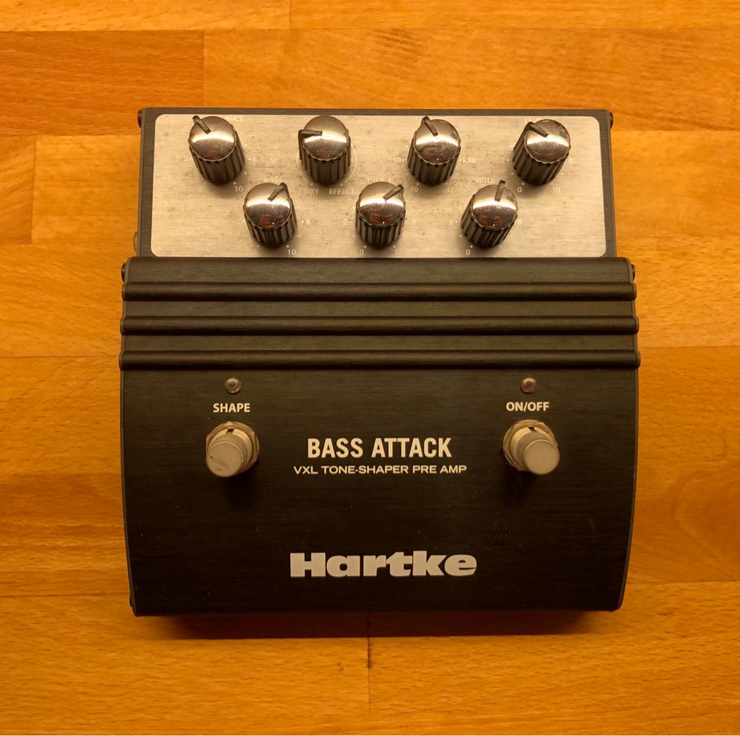 Hartke bass Attack pedal, Hobbies & Toys, Music & Media, Music ...