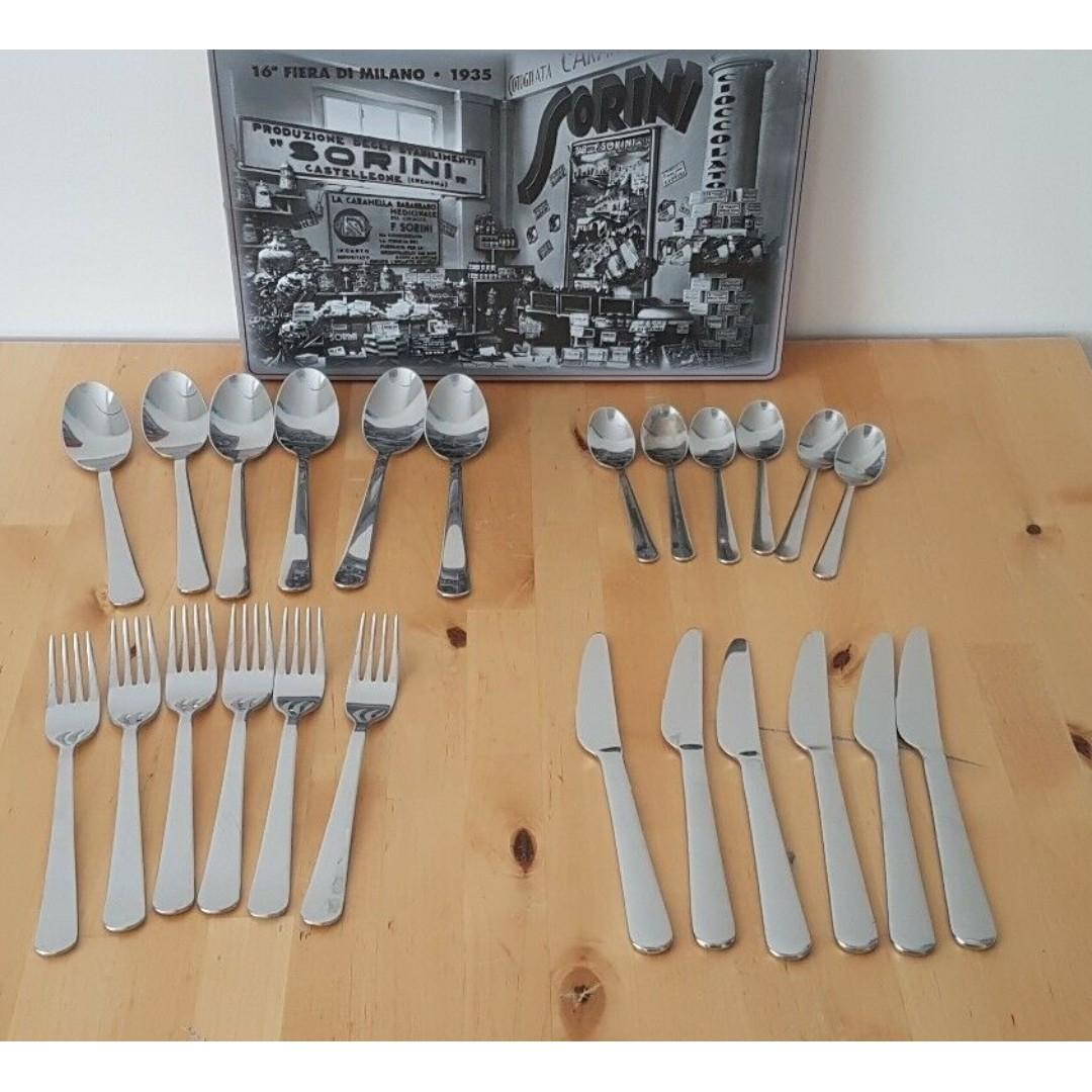 Ikea DRAGON 24-piece cutlery set, TV & Home Appliances, Kitchen ...